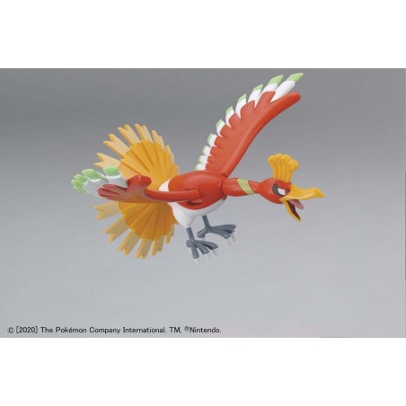 PokePla K005 Ho-oh Pokemon Plastic Model Kit