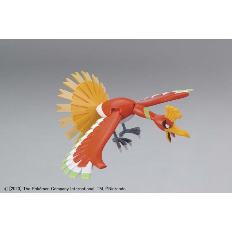 PokePla K005 Ho-oh Pokemon Plastic Model Kit