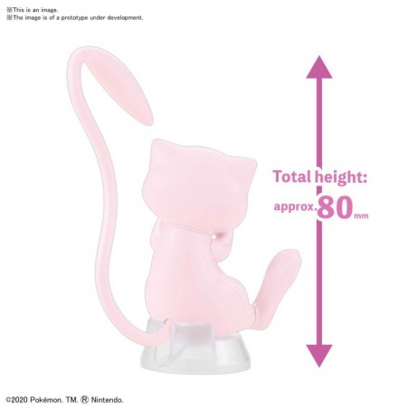 Pokepla Quick!! K02 Mew Pokemon Plastic Model Kit