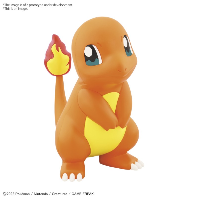 Pokepla Quick!! K11 Charmander Pokemon Plastic Model Kit