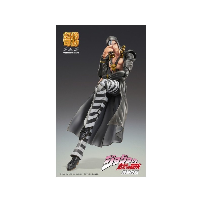 JBA Golden Wind Risotto Nero Super Action Statue