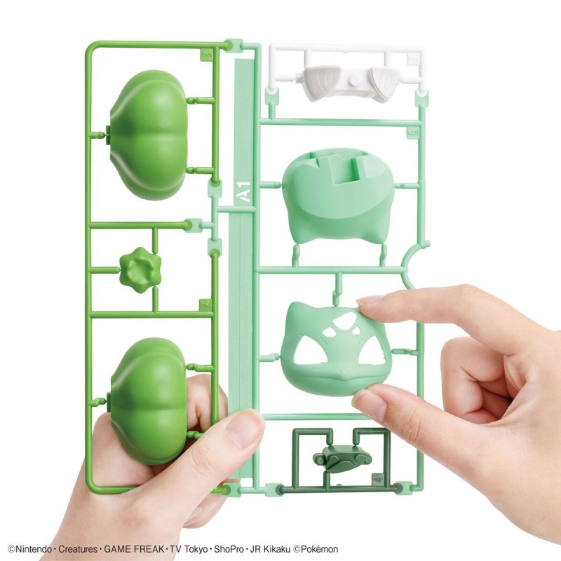 Pokepla Quick!! K13 Bulbasaur Pokemon Model Kit