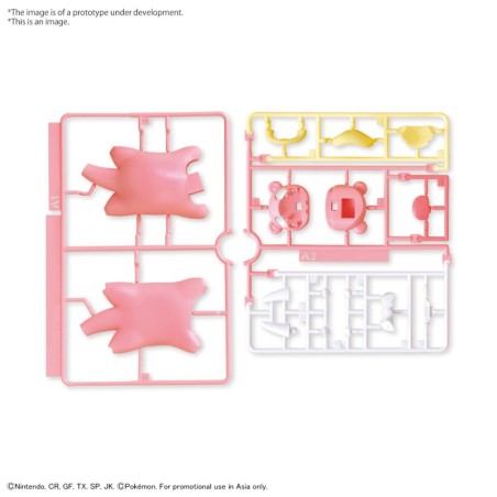 Pokepla Quick!! K15 Slowpoke Pokemon Plastic Model Kit