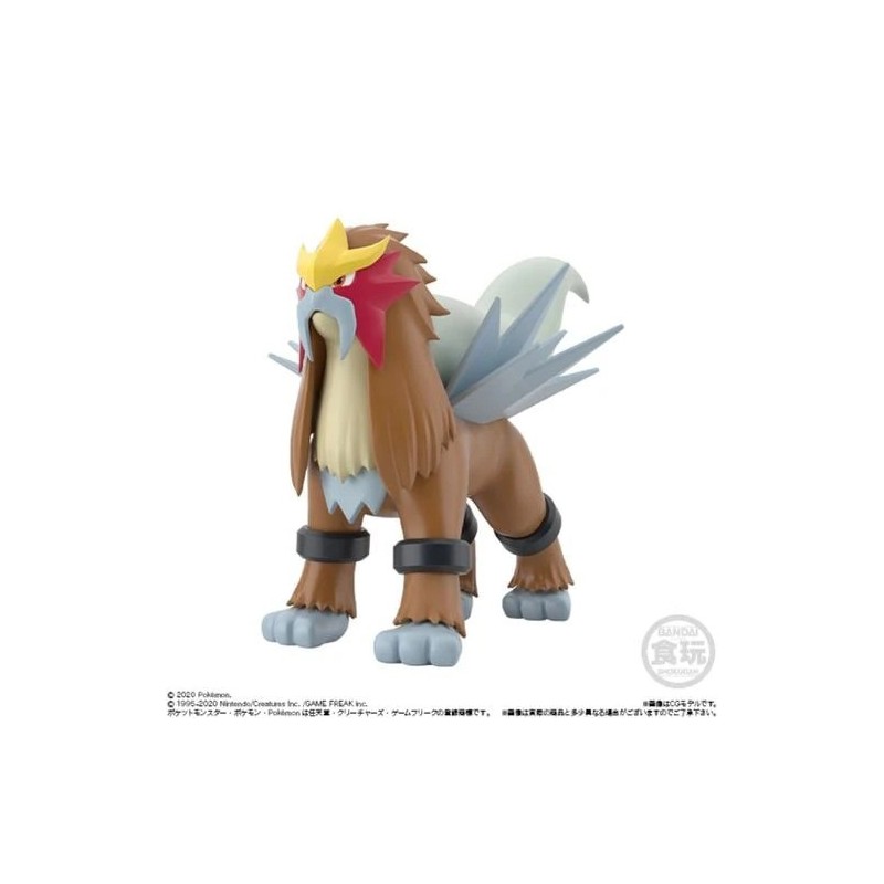 Pokepla K011 Entei Pokemon Plastic Model Kit