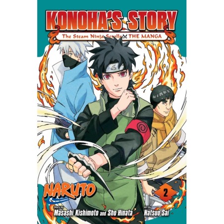 Naruto Konoha's Story Manga V02 The Steam Ninja Scrolls