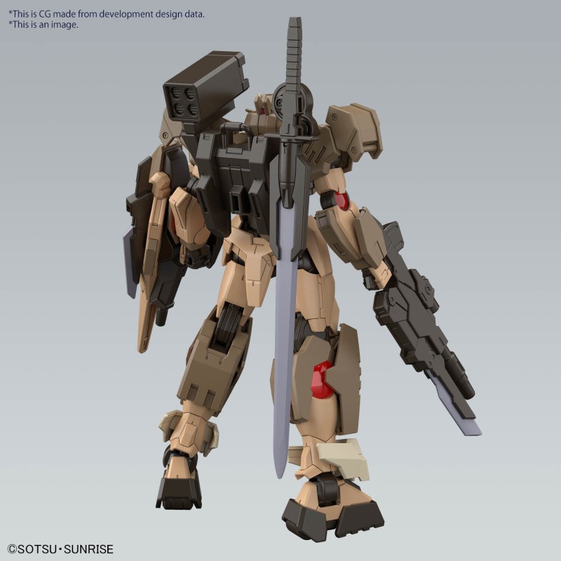 1/144 HG GBM K10 Gundam 00 Command Qan[T] Desert Type