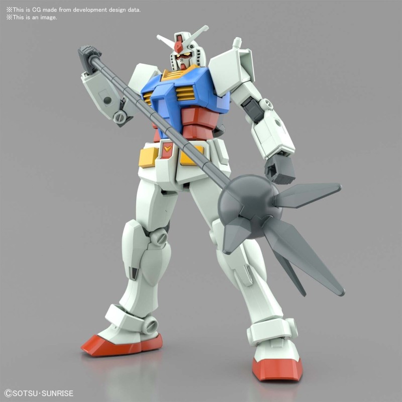 1/144 EG RX-78-2 Gundam Full Weapon Set Entry Grade