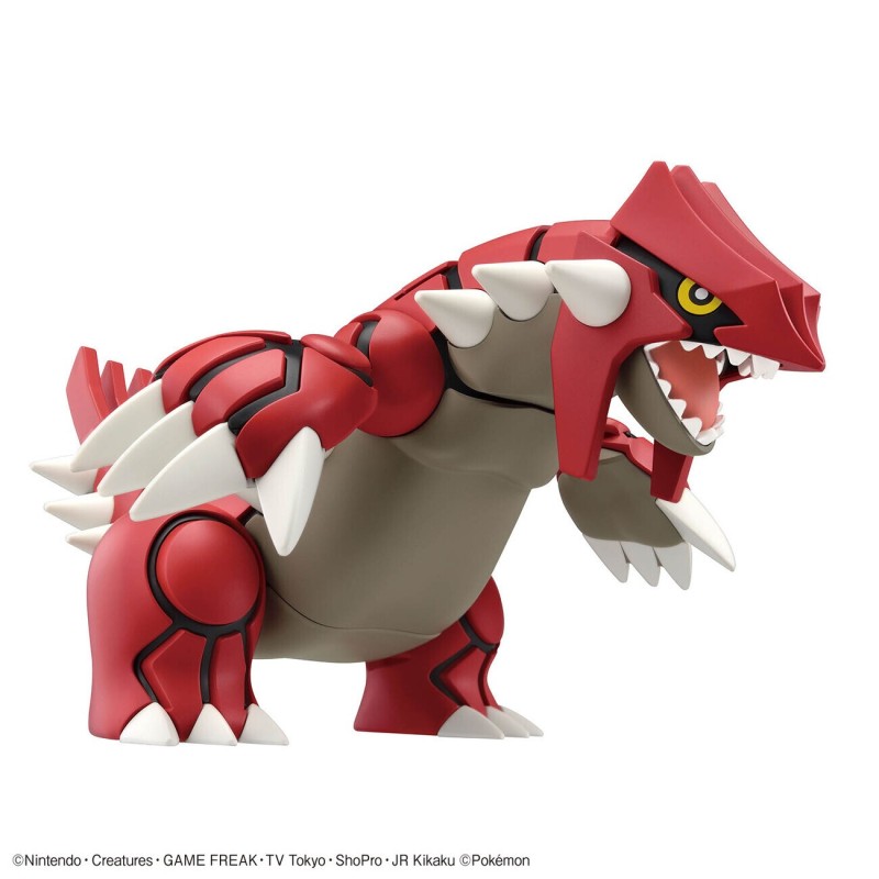 PokePla K054 Groudon Pokemon Plastic Model Kit