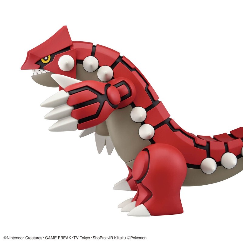 PokePla K054 Groudon Pokemon Plastic Model Kit
