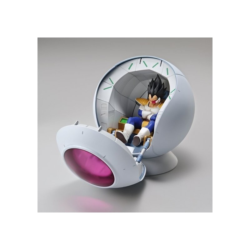 DBZ FRM Saiyan Space Pod Figure-Rise Mechanics Plastic Model Kit