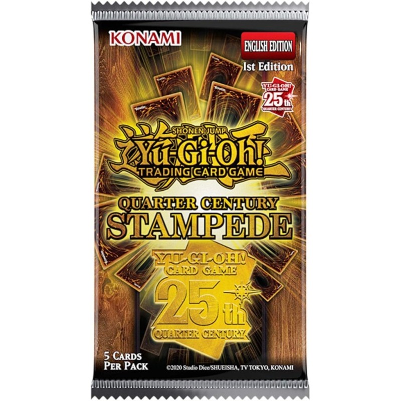 Yu-Gi-Oh Quarter Century Stampede Collection Booster